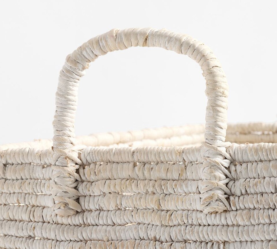 Coil Rectangular Basket | Pottery Barn UK